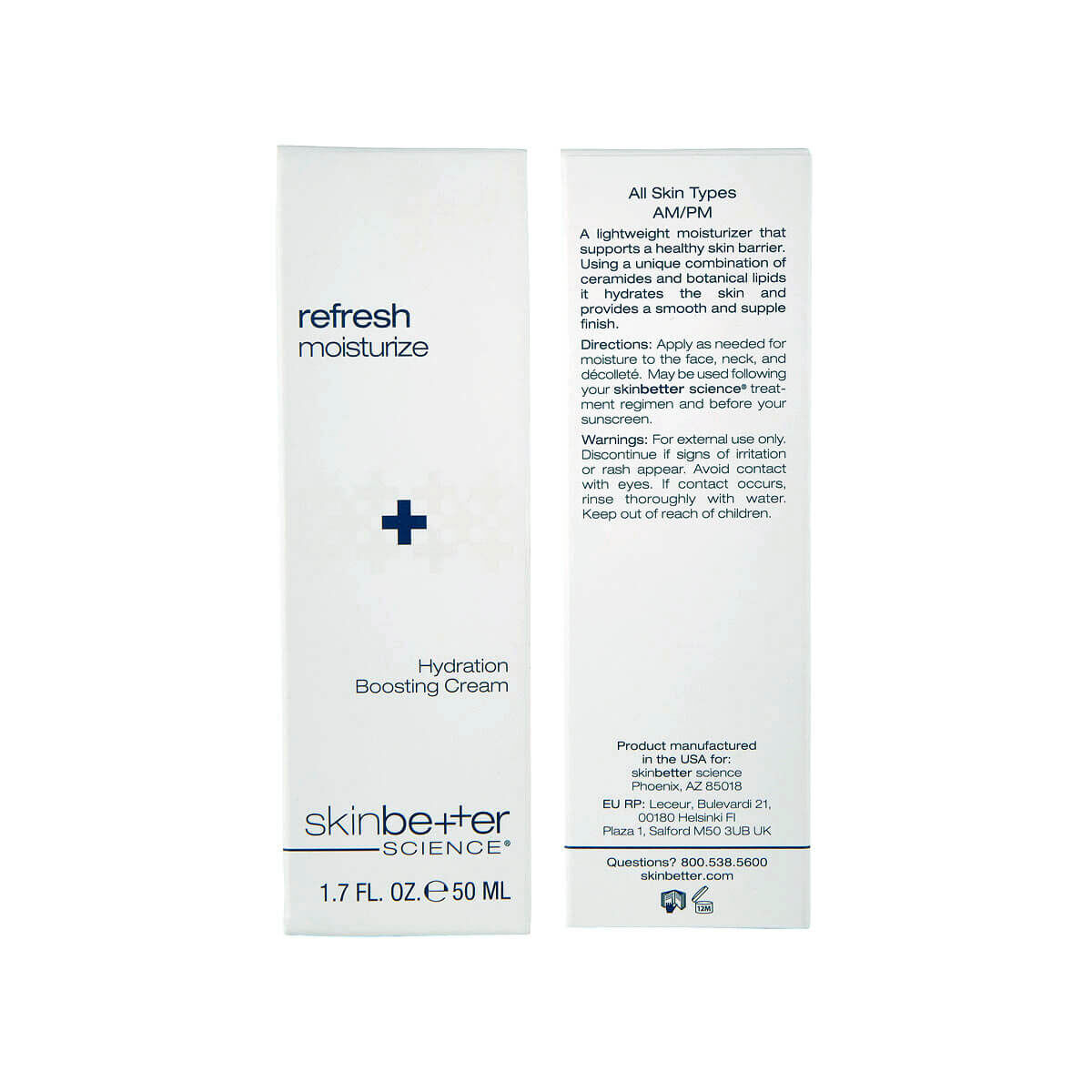 Hydration Boosting Face Cream | Dual-Action Moisturizer