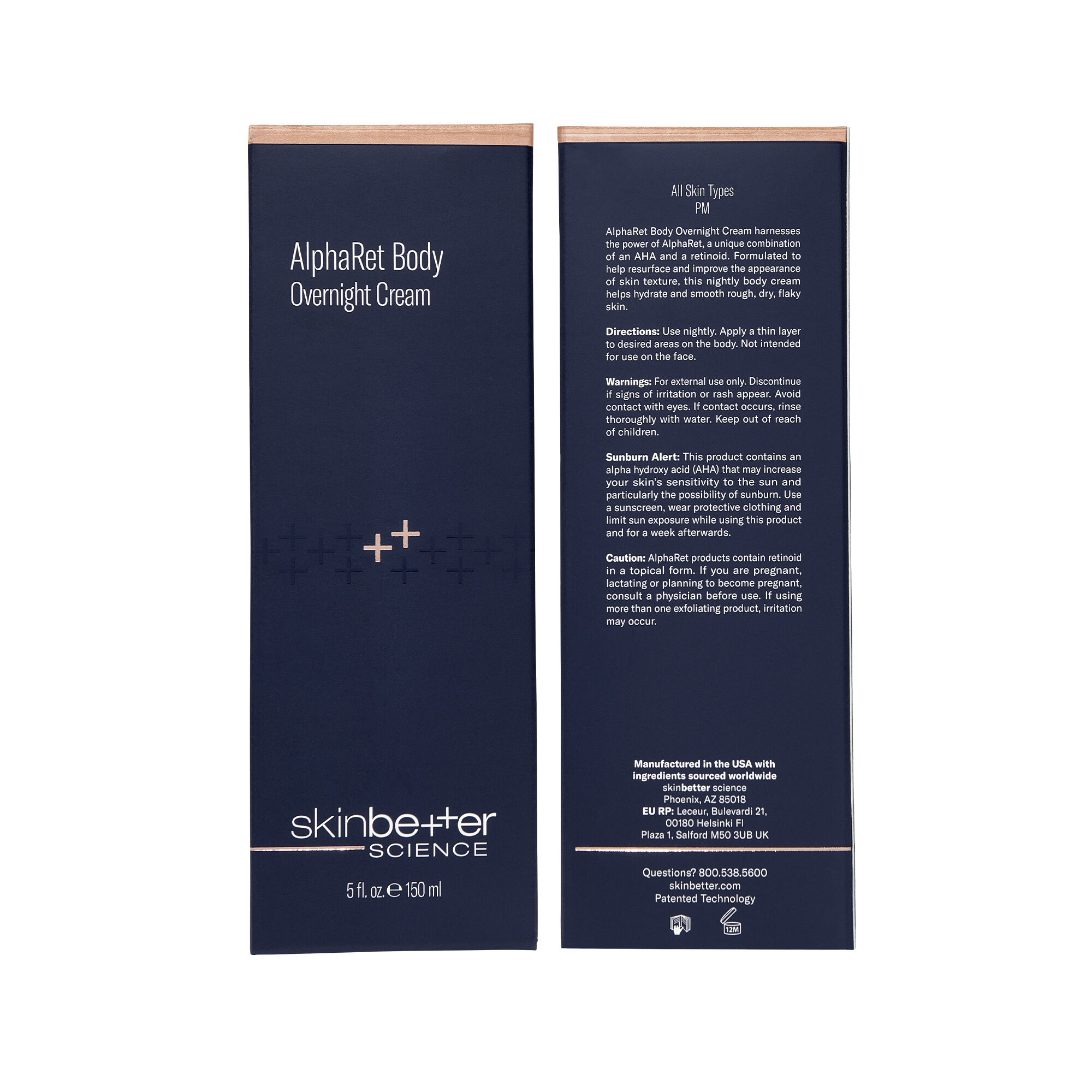 AlphaRet Body Overnight Cream | skinbetter science