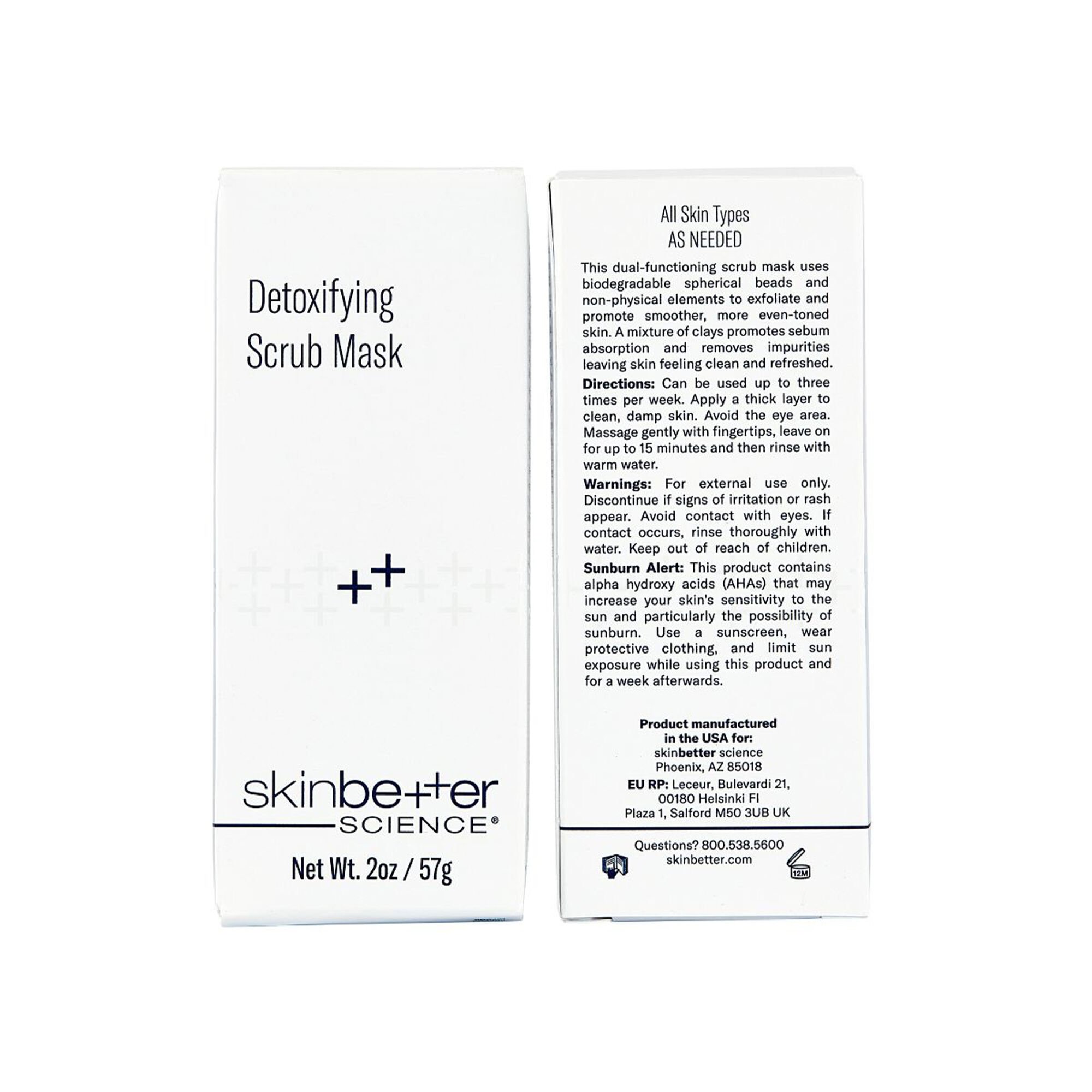 Detoxifying Scrub Mask | Exfoliators | skinbetter science